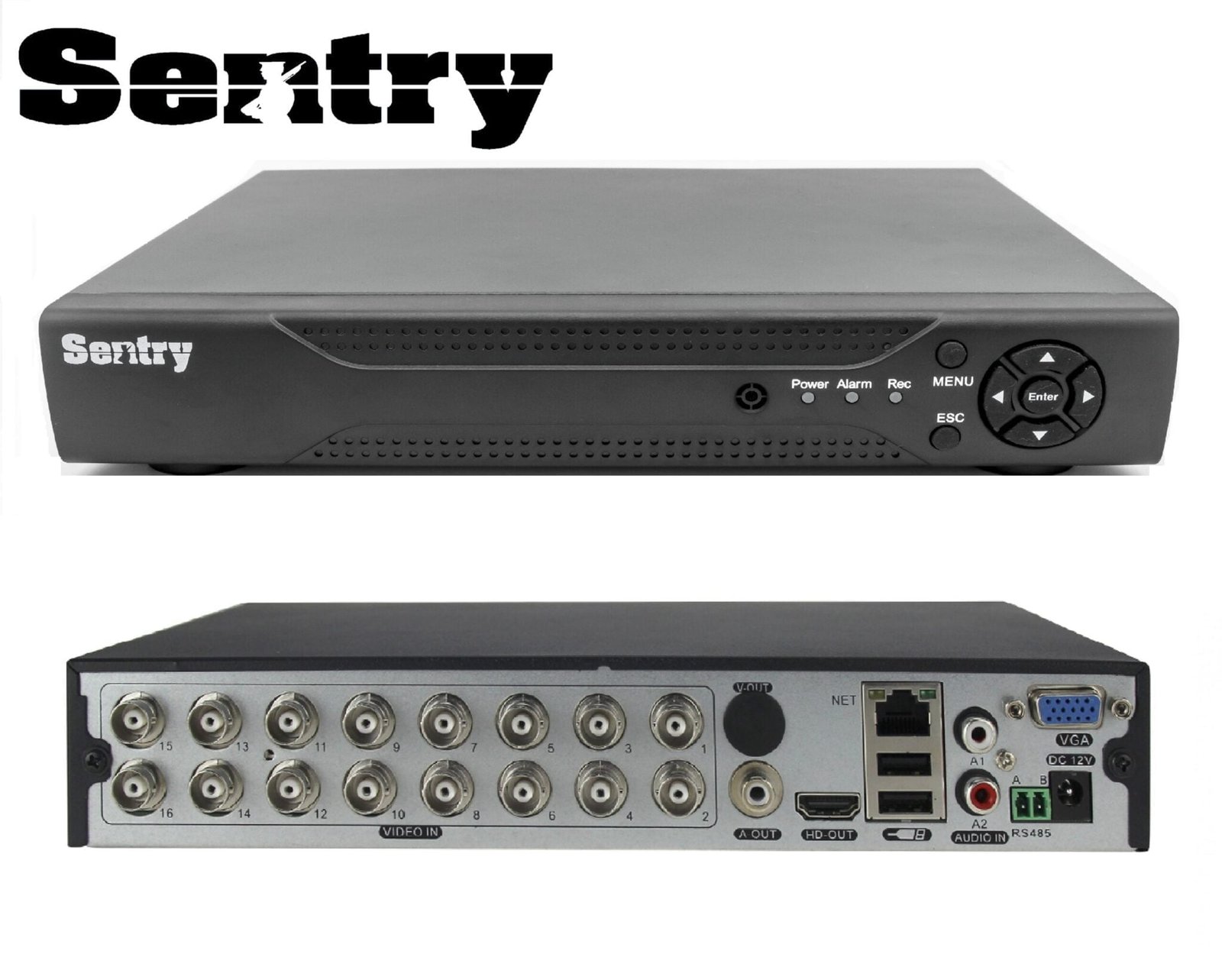 Sentry 16 Channel 1080p CCTV DVR Recorder